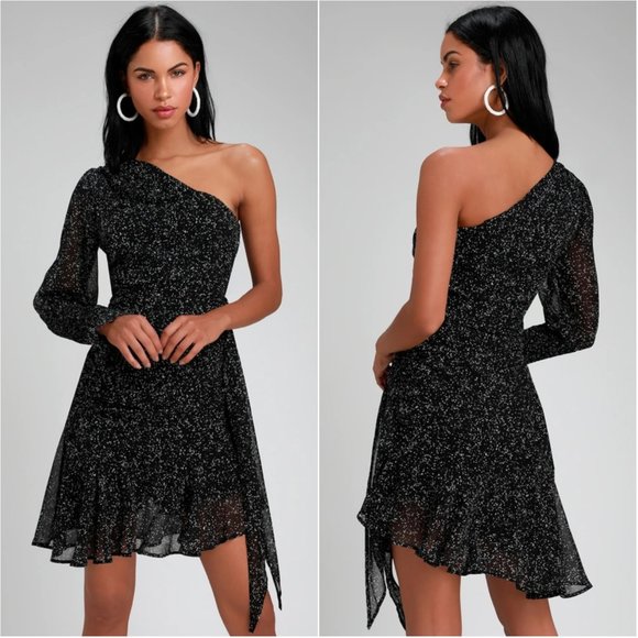 Honey Punch | Dresses | Honey Punch Corsica Print Oneshoulder Dress ...